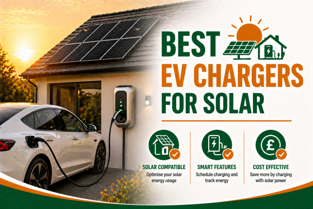 Best EV Chargers for Solar Panels in the UK - Solar4Good