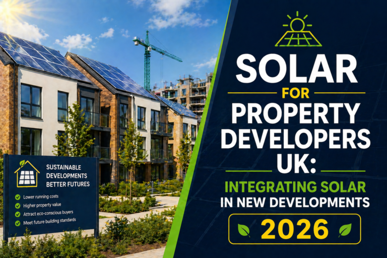 Solar for Property Developers UK: Integrating Solar in New Developments ...